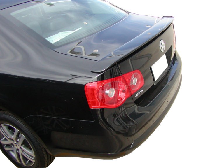 Volkswagen Jetta 3-Post Spoiler (2006-2010) Factory Style - PU Tech ...