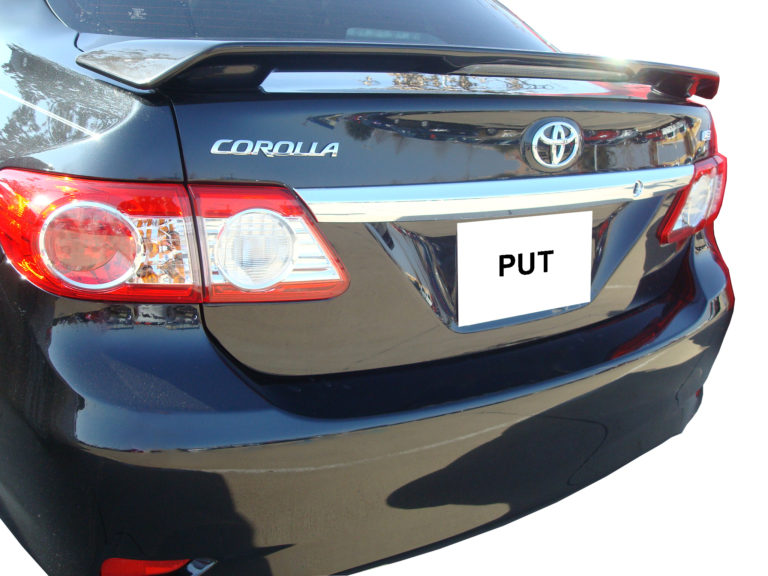 Toyota Corolla 2-Post Spoiler (2011-2013) Factory Style with Light - PU ...